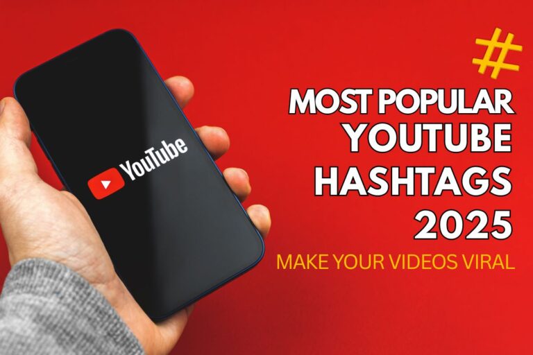 Most Popular YouTube Hashtags In 2026
